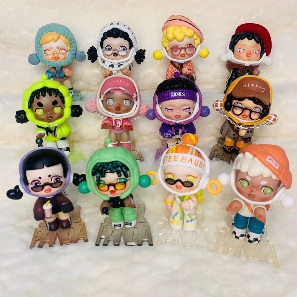 P SKULLPANDA Bear Meow Craze Series Mystery Box Cute Girl Gift Figure ...