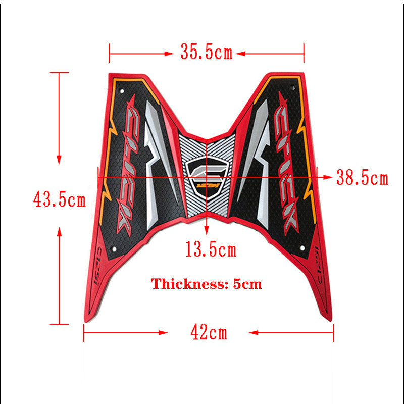 KT Honda Click 125i/150i V2 Rubber Foot Matting Board High Quality ...