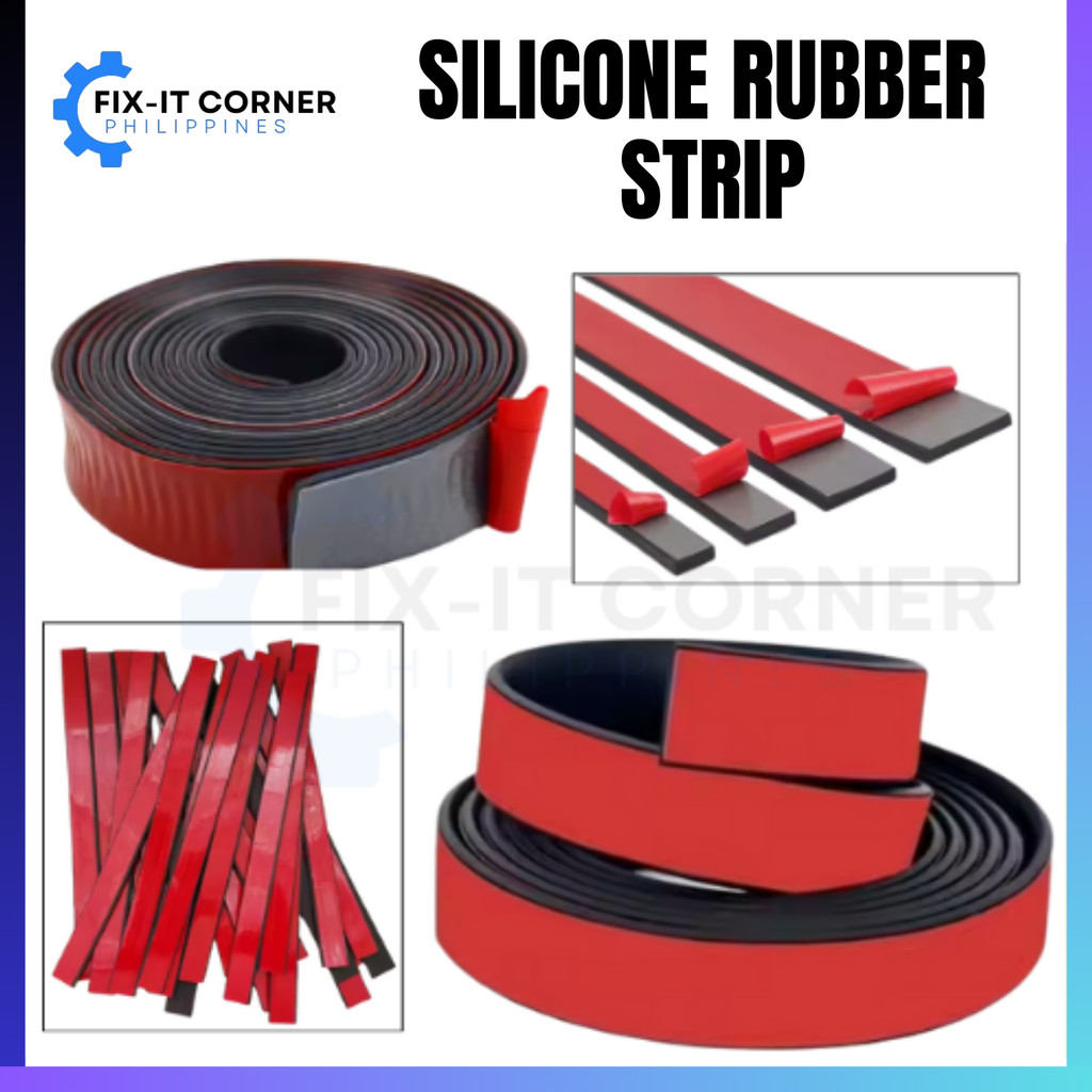 Rubber Self-Adhesive Sponge Seal Strip (Width 20-40mm Thick 3mm/5mm ...