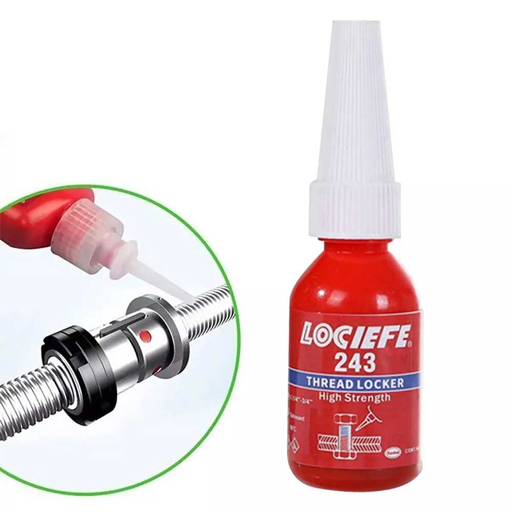 LOCTITE 243 Threadlock Medium Strength Metal Bolt Screw Retainer Glue ...