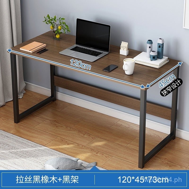 Computer Desktop Table Long Strip Home Simple Wall Side Narrow Table ...