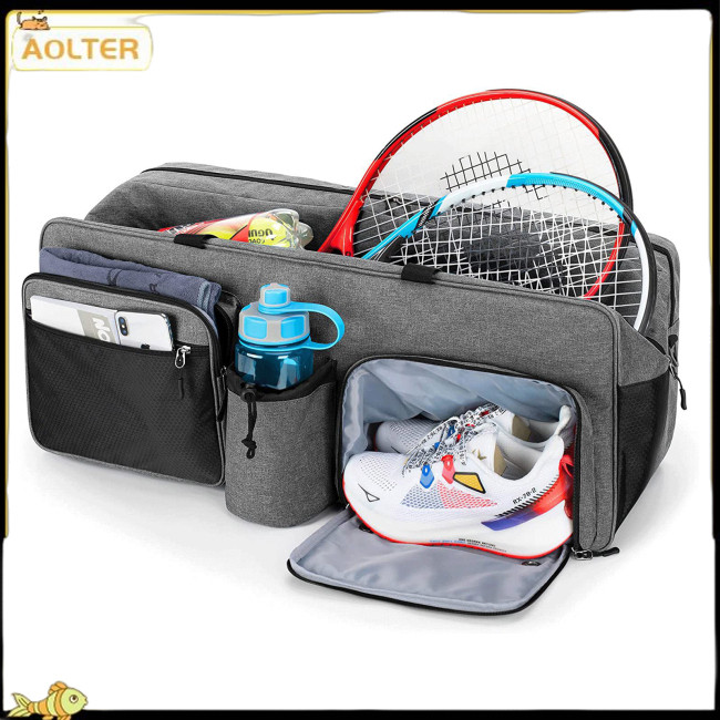 TER Tennis Racket Bag With Ventilated Shoe Compartment For Pickleball ...