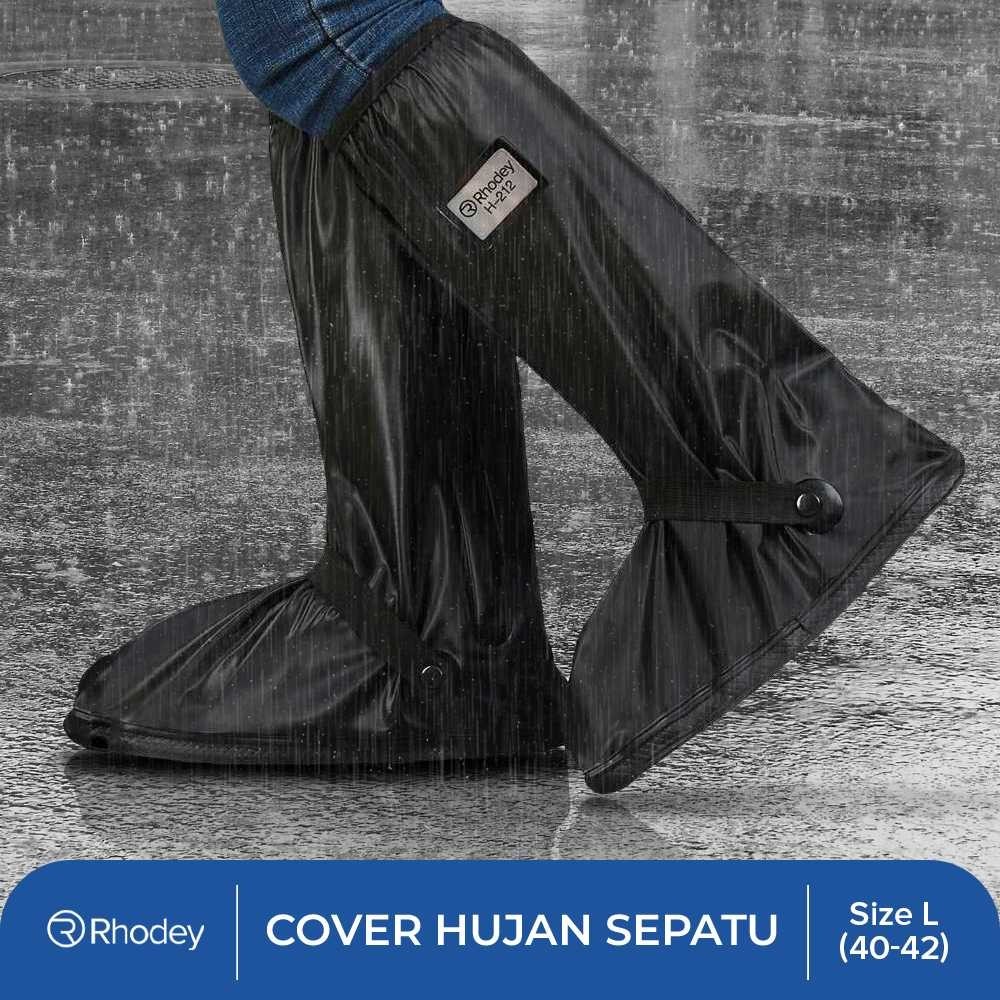 Waterproof Shoe Raincoat PVC Zipper Shoe Cover with Reflector - Rhodey ...