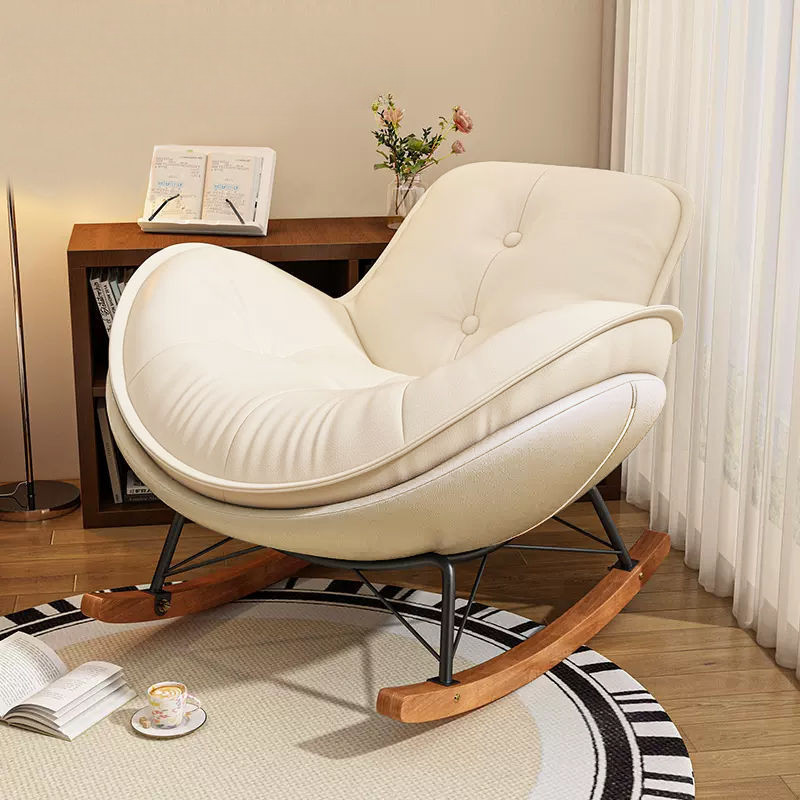 Penguin Rocking Chair Eggshell Rocking Chair Lazy Sofa Small Apartment ... Penguin Rocking Chair Eggshell Rocking Chair Lazy Sofa Small Apartment ...