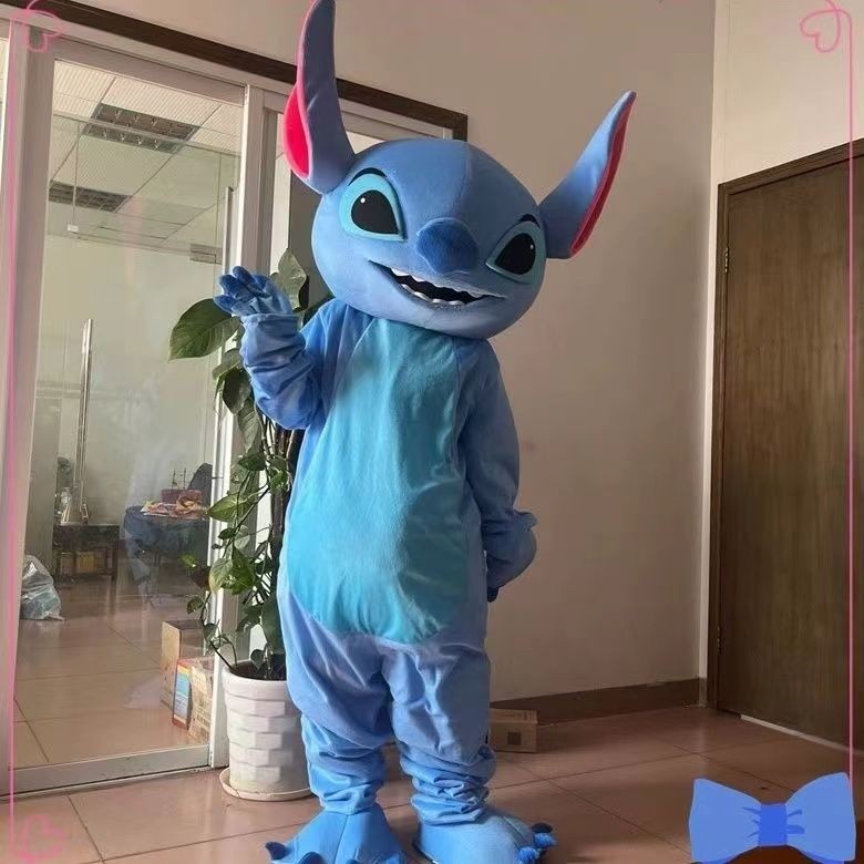 Stitch cartoon doll costume, cool and handsome one-piece full-body ...