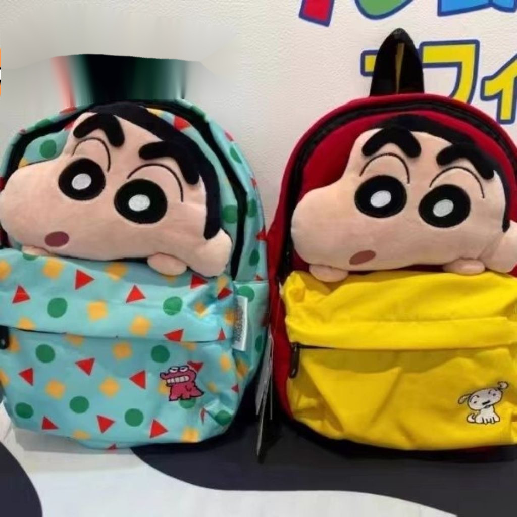 2024 Crayon Shin-Chan Backpack Cute Flower Cloth Backpack Pajamas Shin ...