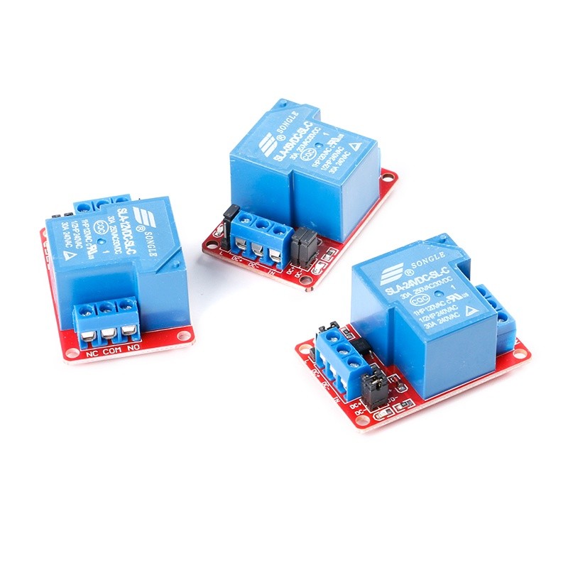 5V/12V/24V 1-way relay module 30A support high and low level trigger with optocoupler isolation ...