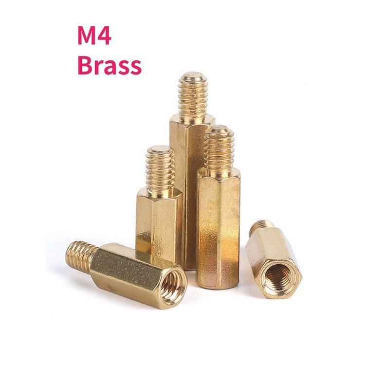 M4 Brass Single Head Hexagon Copper Column PCB Computer PC Motherboard ...