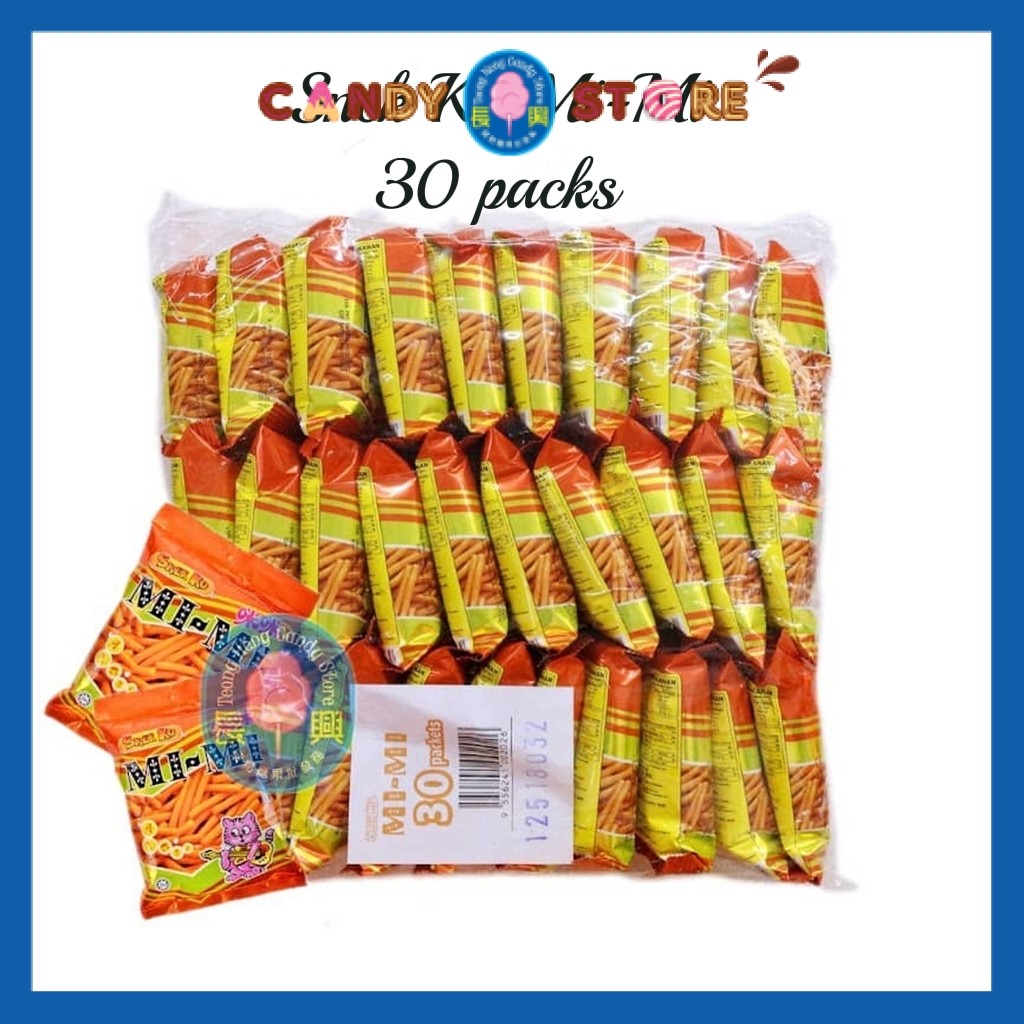 Mimi Snek Ku 30pack Prawn Flavoured Snack | Shopee Philippines