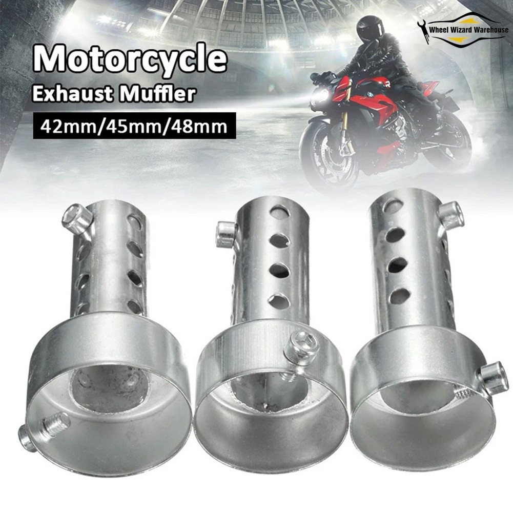 1pc Motorcycle modifieda exhaust pipe 42mm 45mm 48mm exhaust pipe ...