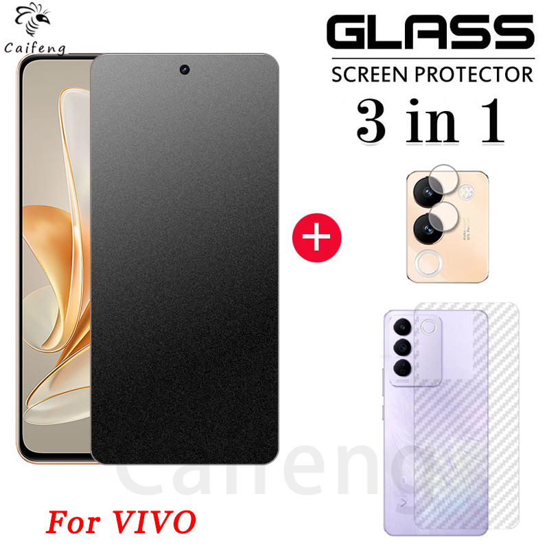 Matte Tempered Glass Screen Protector For VIVO V30 Lite V29E V27E V25 ...