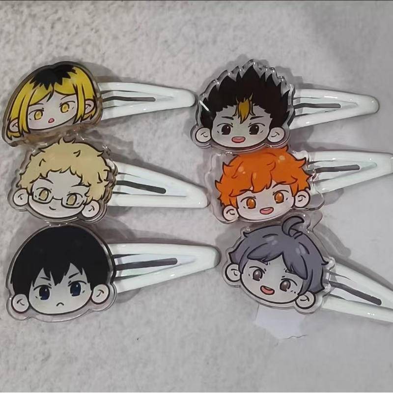 6 Pieces Anime Haikyuu Hinata Shoyo Tobio Kageyama Kei Tsukishima ...