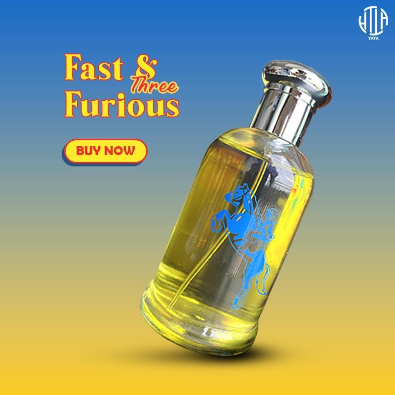 TATA Department New Fast & Furious Three Perfume for Men Cool Earthy ...