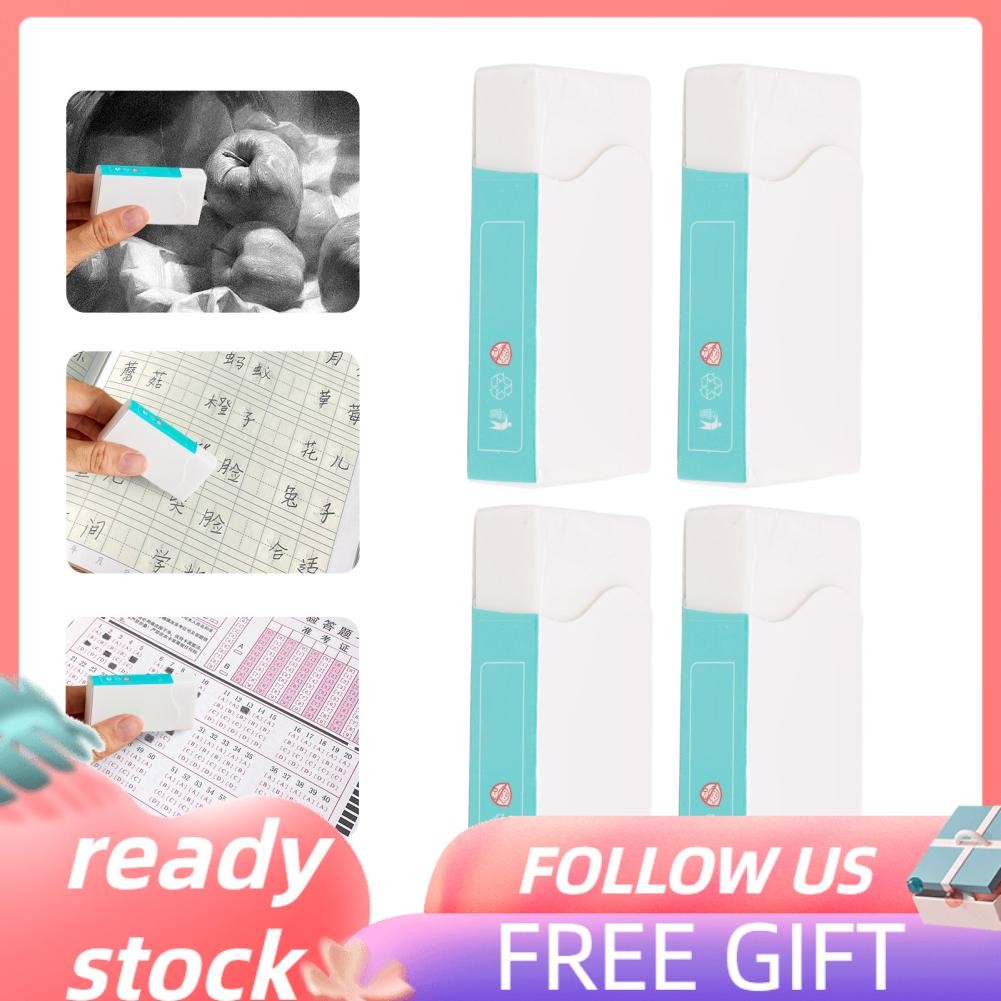 Hanhan1 Pencil Eraser Set Safe PVC Multi Purpose 8 Pcs for Office ...