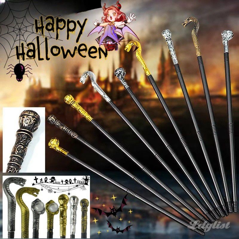Halloween Party Skull Snake Head Cetros Props King's Magic Claw Ball ...