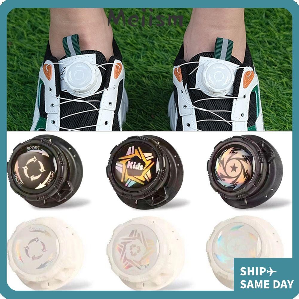 MEIISM 1Pair Shoelace Turn Buckle, Metal Wire Swivel Rope No Tie Shoe ...