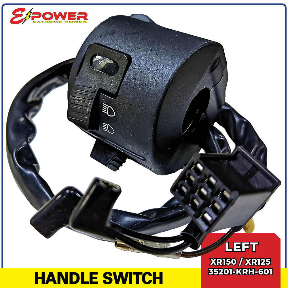 E-Power Xr150 / Xr125 Left Hand Handle Switch Assy. | Shopee Philippines