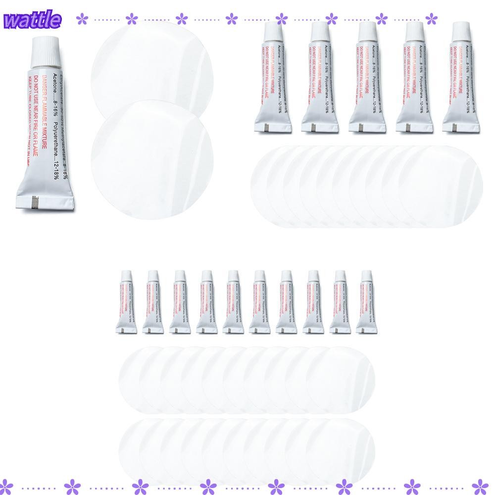 WATTLE 1/5/10Pcs Mend Tape Transparent Patches For Inflatable Swimming ...