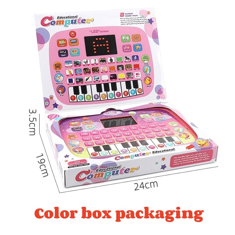 Early Learning Educational computer toys for kids English alphabet ...