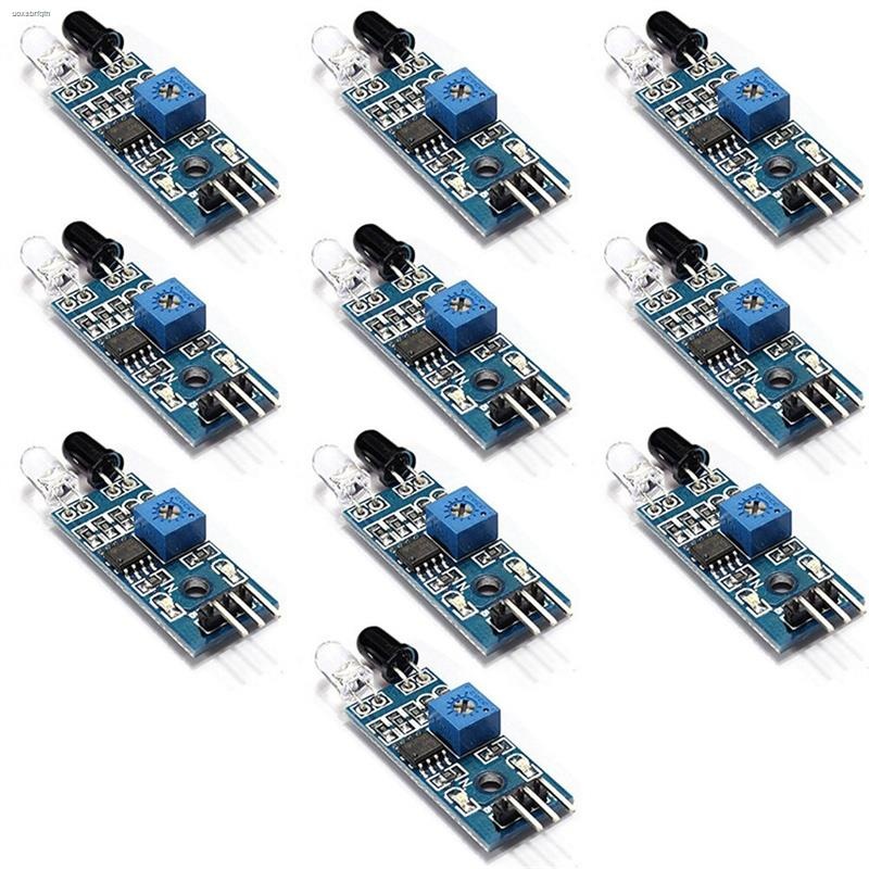 COD☆10pcs IR Infrared Obstacle Avoidance Sensor for sa Arduino Smart ...