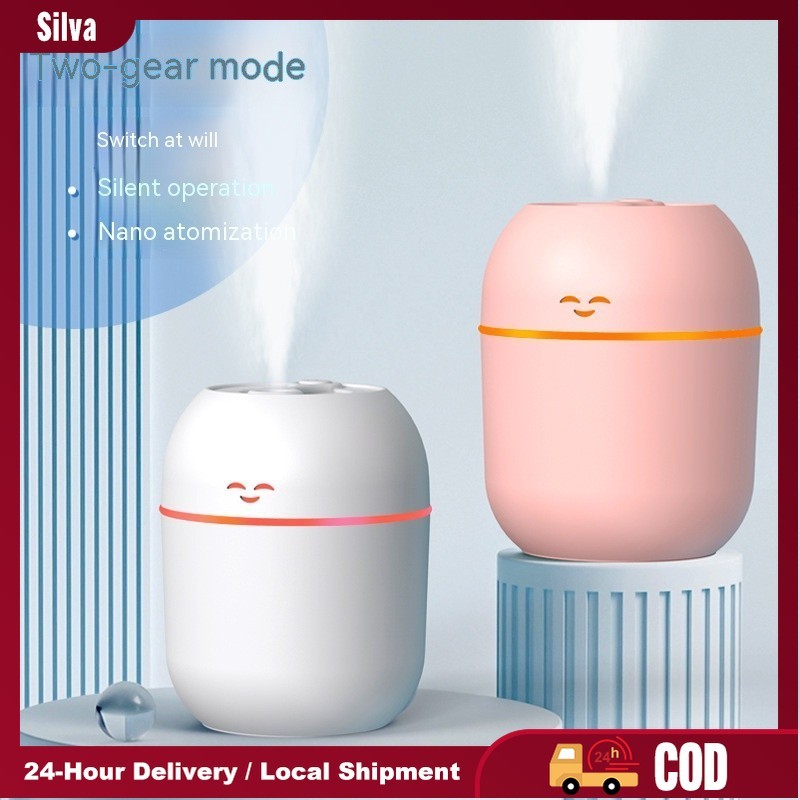 220ml Mini Air Humidifier LED Light USB Portable Aroma Essential Oil Diffuser Car Mist Purifier ...