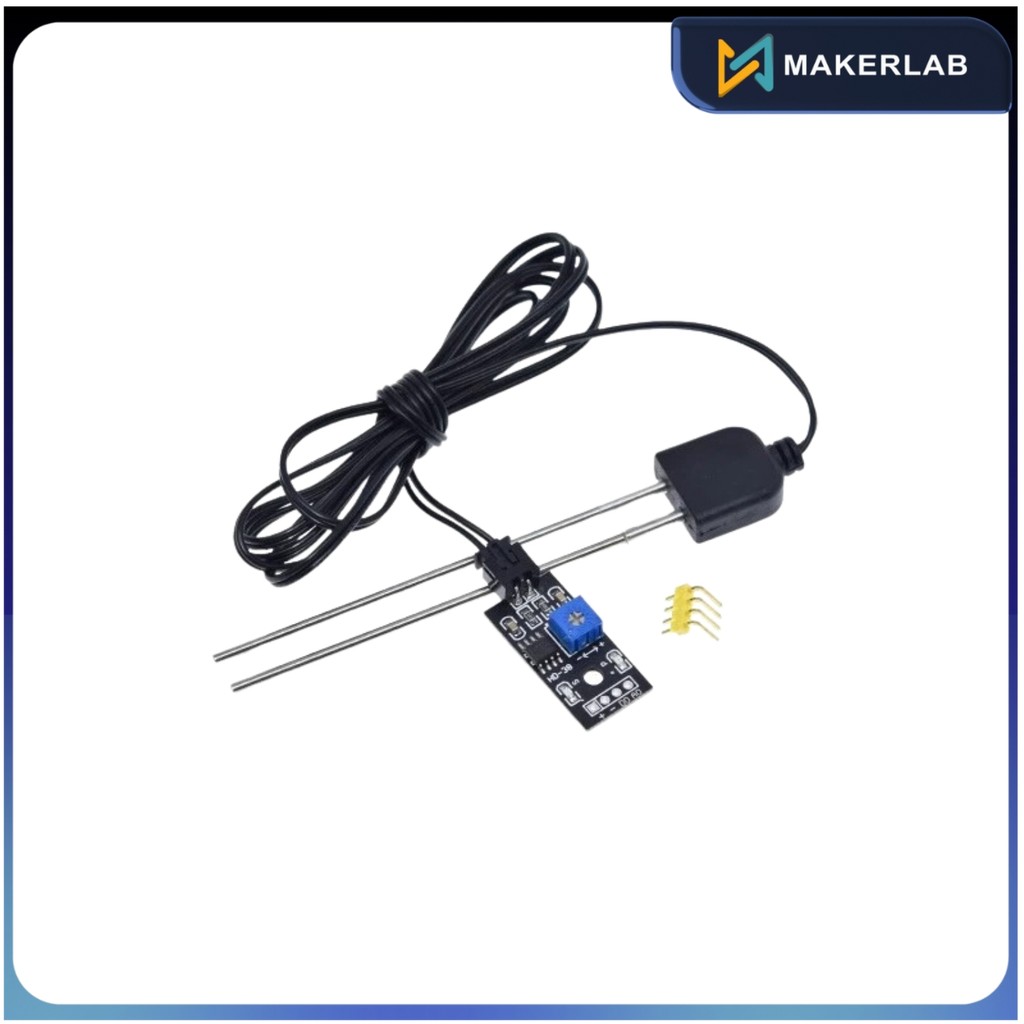 Soil Moisture Sensor Detector Module Humidity Test Sensor with Metal ...