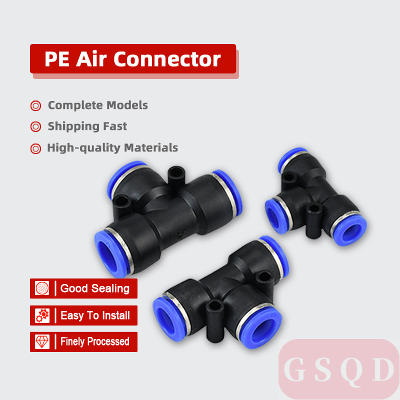 Pe Pneumatic Trachea Quick Connector PEG Variable Diameter Quick ...