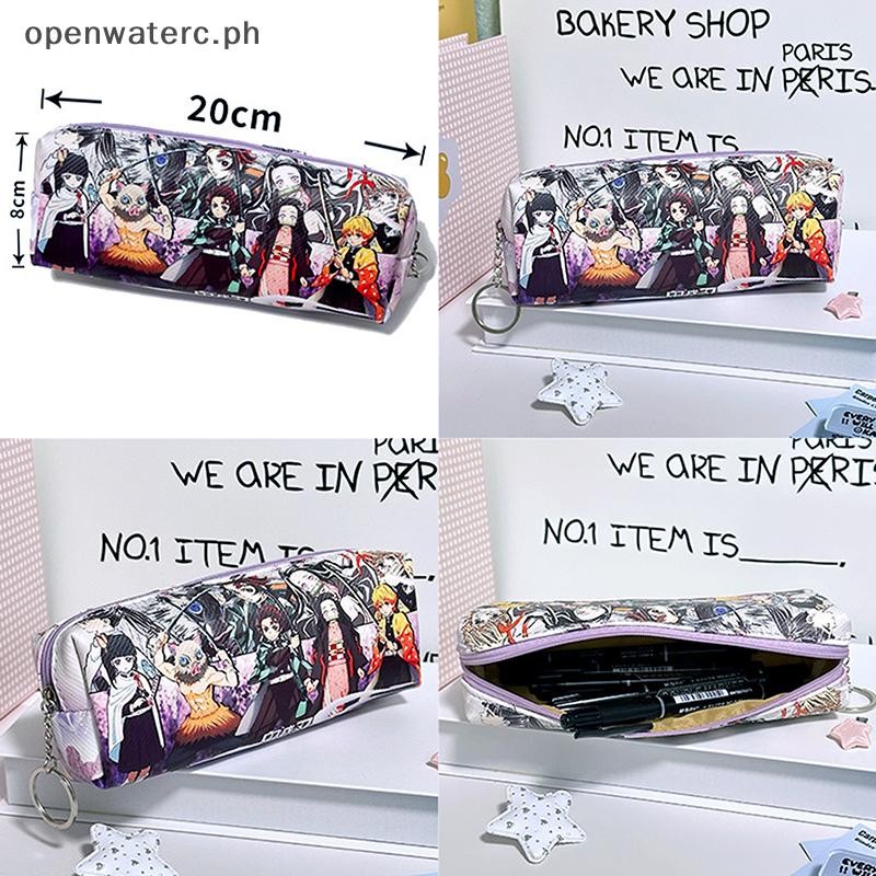 openwaterc Demon Slayer Pencil Cases Tanjiro Nezuko Pencilcases Pen Box ...