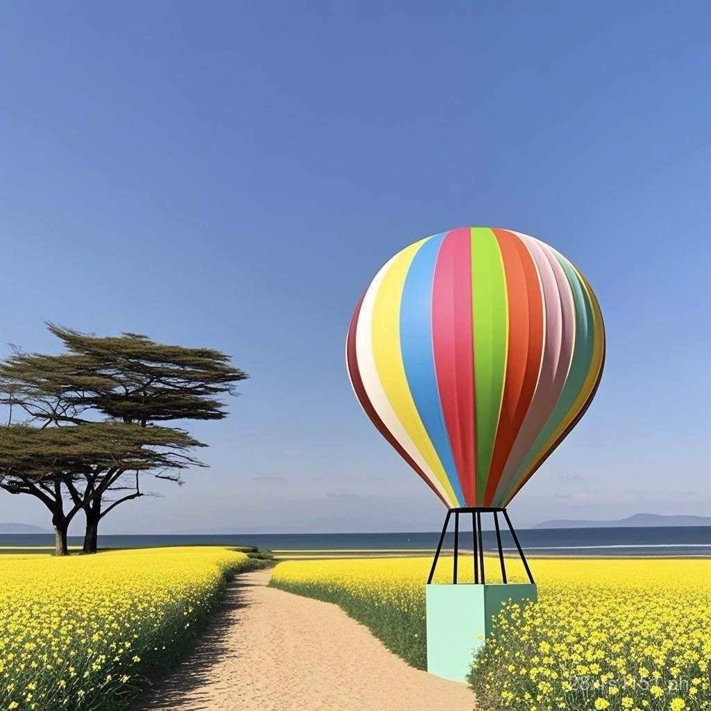 Decorative Scenic Area Colorful Hot Air Balloon Props | Shopee Philippines