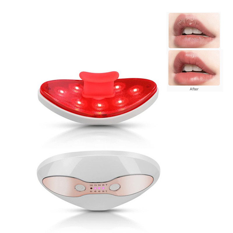 Magic Lip Enhancer LED Heat Infrared Light Therapy for Fuller Lips Eyes ...