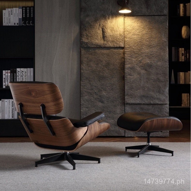 Eames Lounge Chair Jay Chou Style Genuine Leather Chair Living Room ...