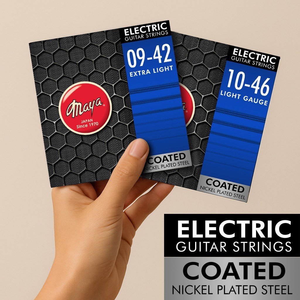 * Japan Brand * Maya Coated Nickel Plated Steel Electric Guitar Strings ...
