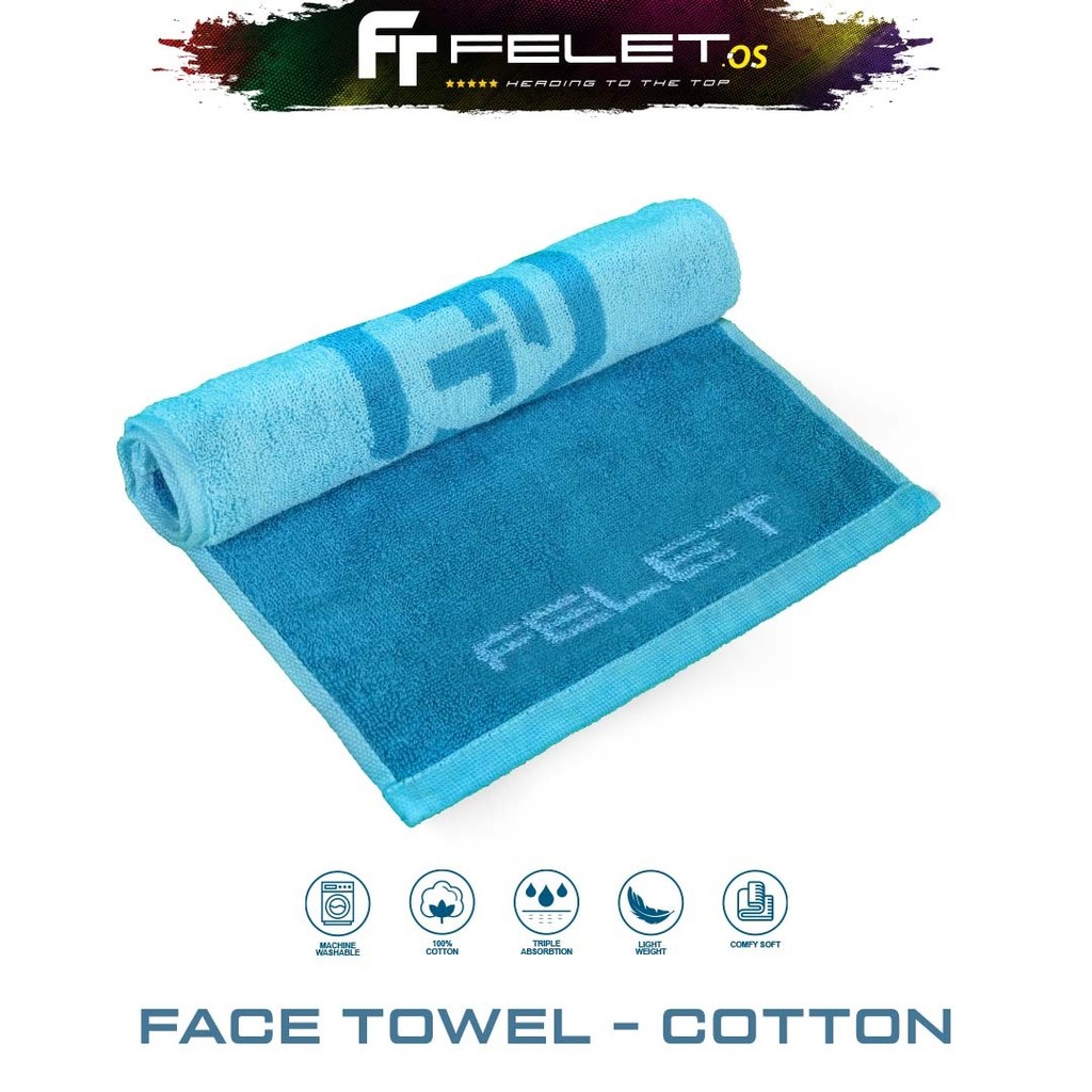 FELET COTTON JACQUARD FACE TOWEL ( 25 X 48cm by FELET Face Towel Cotton ...