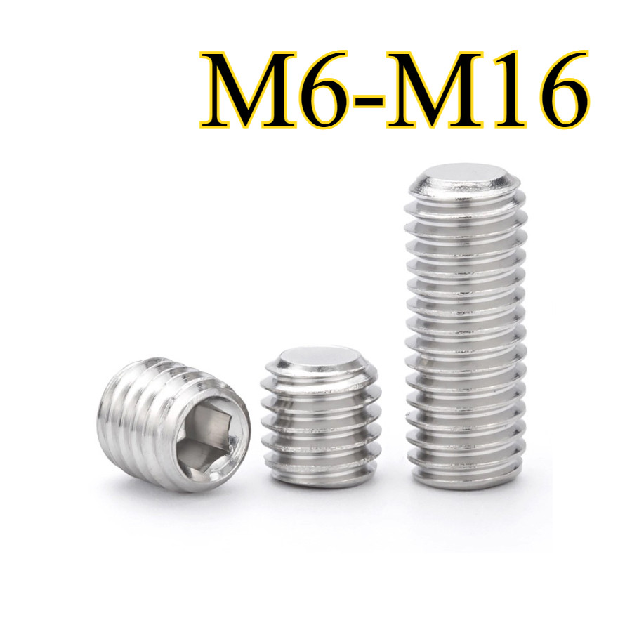 Head Socket Set Grub Headless Screws/304 Stainless Steel/Fixed Electronic Devices M6/M8/M10/M12 ...