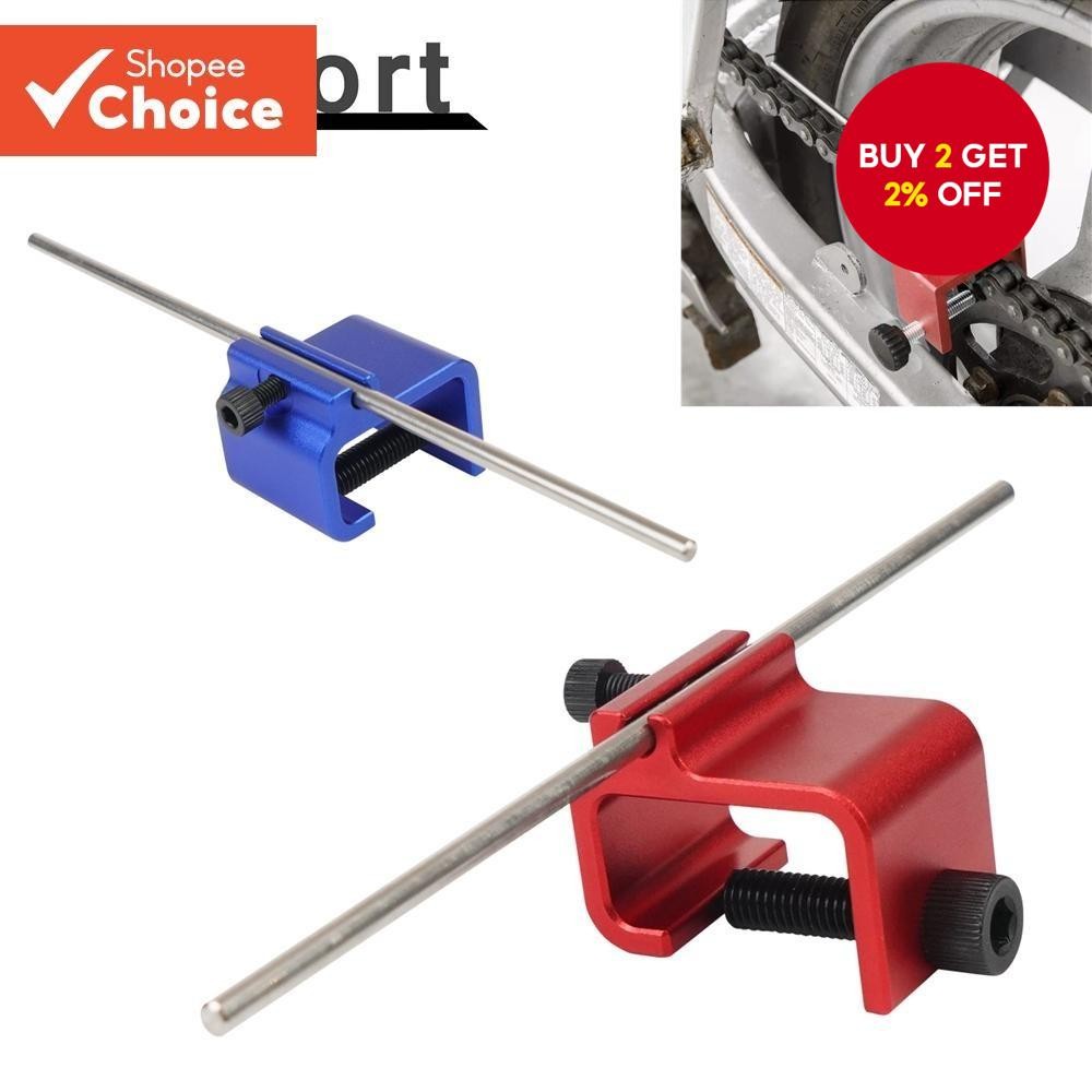 Motorcycle Chain Alignment Tool - For Up To 28mm Chains - Sprocket ...