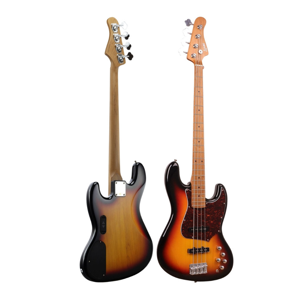 Luxars JB-30 Electric Bass – Versatile Tone Control with 3-Way Mid ...