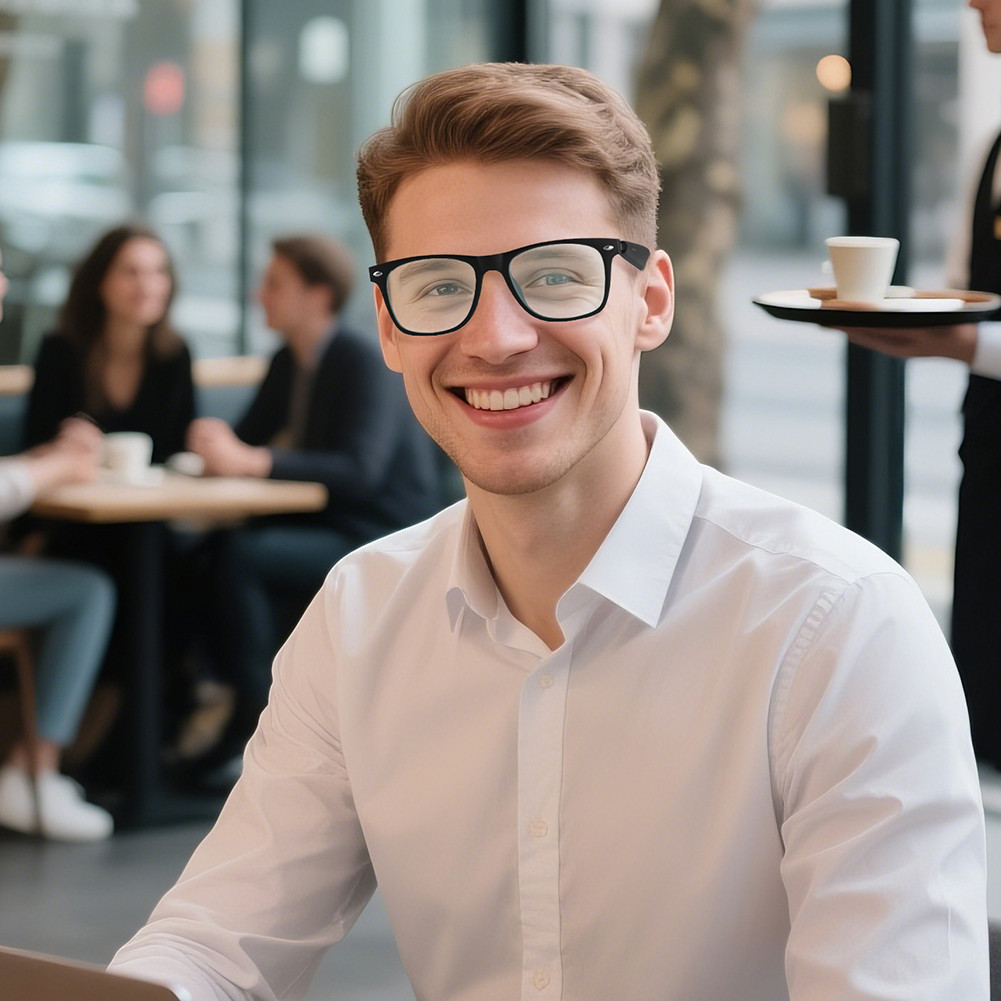 AI Intelligent Translation Glasses Smart Glasses Support Above 130 ...