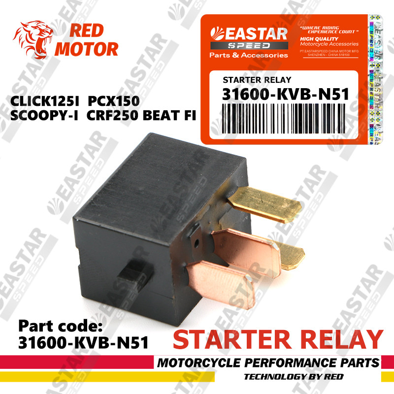 Relay Assy/Starter Relay for Click125I / Pcx150 / SCOOPY-I / CRF250 ...