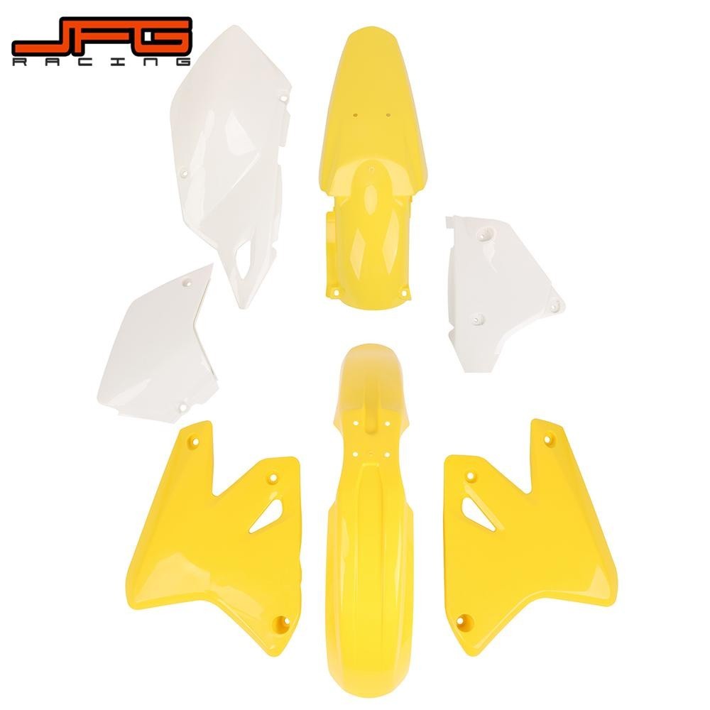 RQ+`Motorcycle Plastic Kit Fairings Front Rear Fender Side Cover For ...