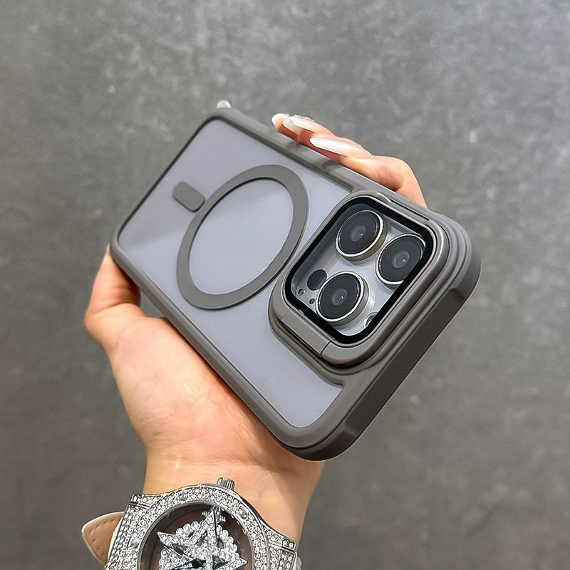 New with camera cover glass holder case for 15 14 13 12 11 Pro max ...