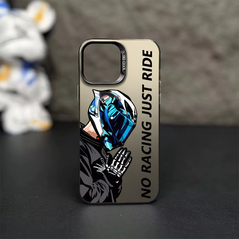 Personalized Motorcycle Boy Phone Case Compatible for IPhone 15 11 14 ...