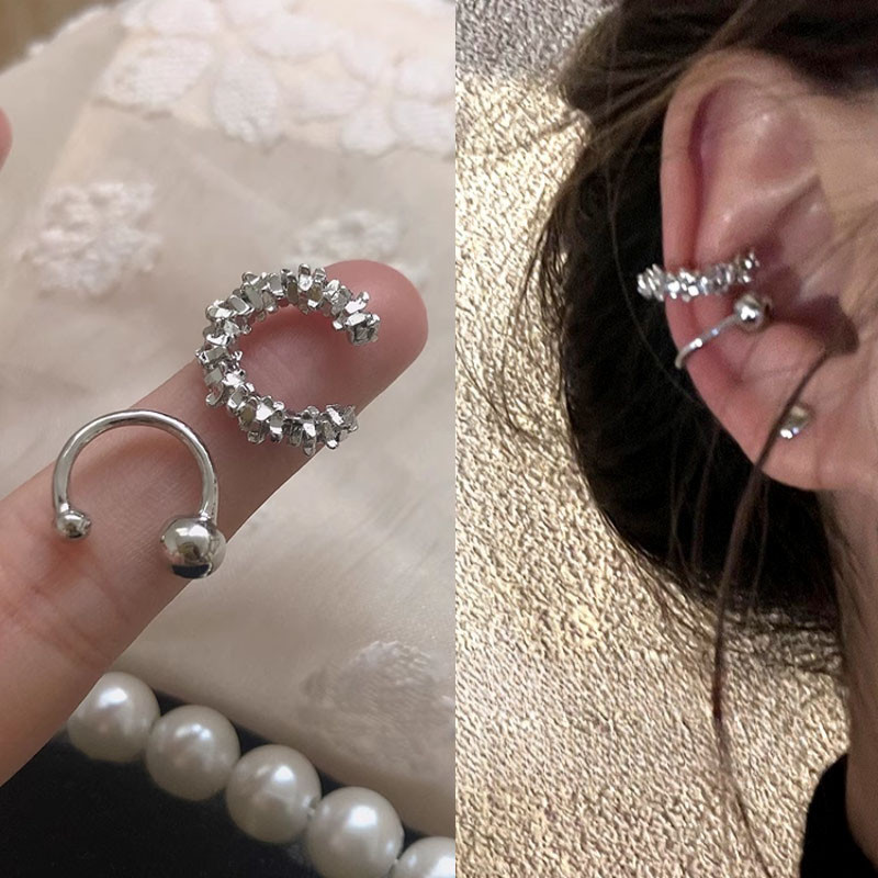 Sweet Girls Simple Design Ear Buckle Ear Clip Earrings Ear Studs ...