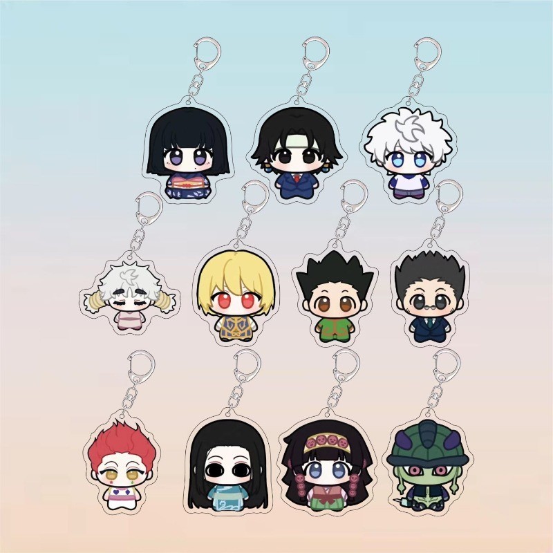 Keychain, Standee, Hunter X Hunter Anime Chibi Manga Japanese Comics ...