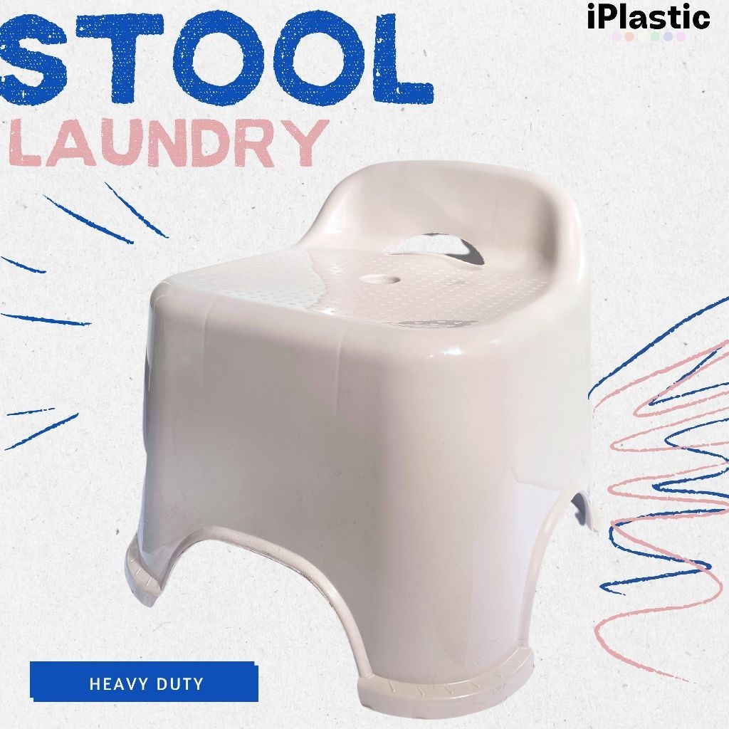 iPlastic. Laundry stool large plastic with sandalan aesthetic stool ...