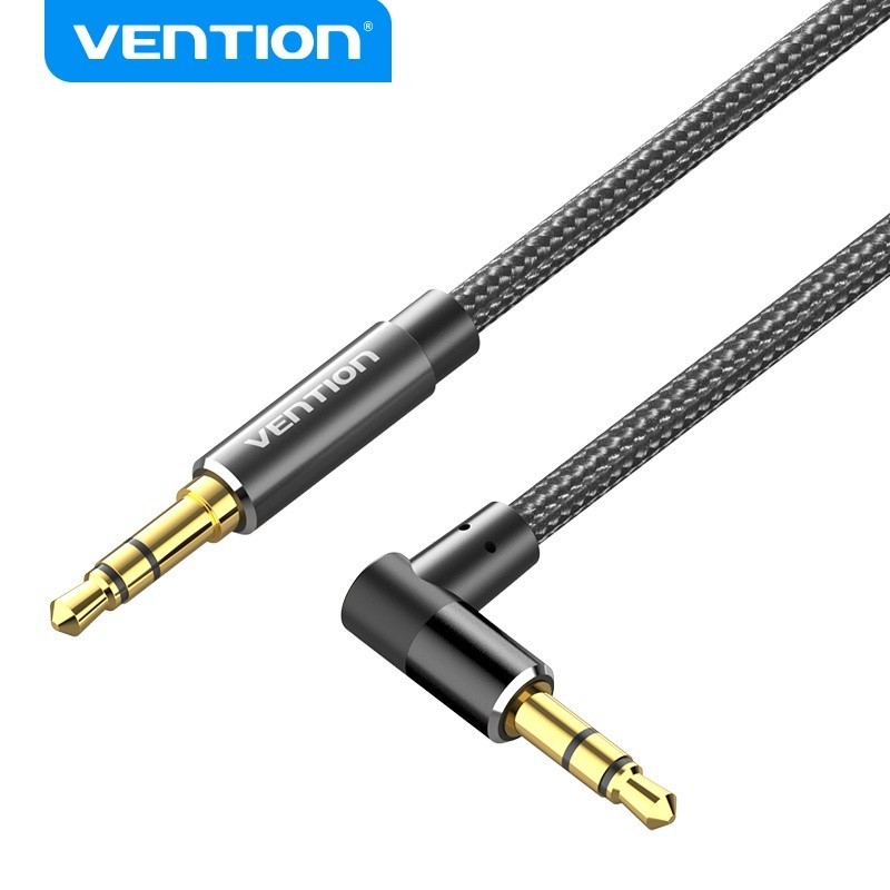 Vention Audio Cable 3.5mm Hi-Fi Sound Stereo Nylon Braided Male to Male ...