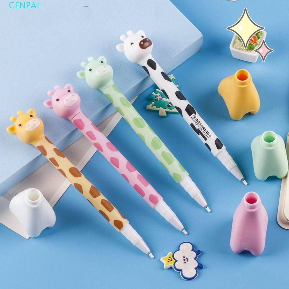 CENPAI Standing Giraffe Pen, Kawaii Funny Giraffe Gel Pen, Stationery 0 ...