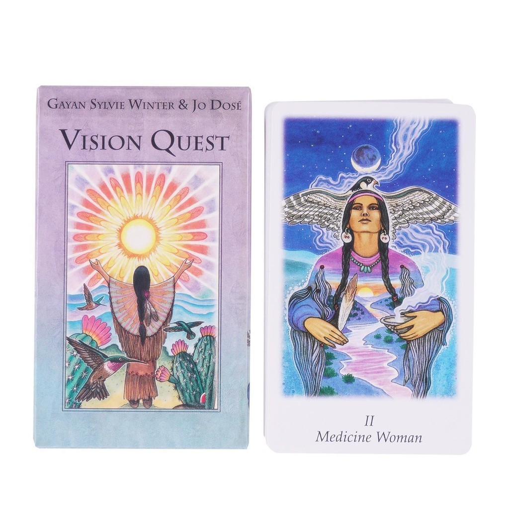 78 Cards Tarot Vision Quest Tarot Fortune Telling Divination Tools ...