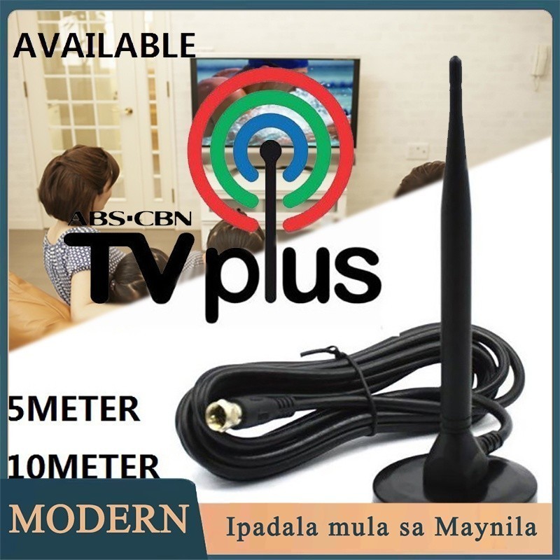 TV PLUS Antenna AVAILABLE 5Meter/10Meter OR with TV Plus Remote Control ...