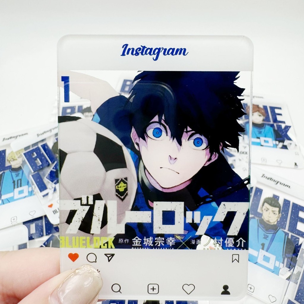 BLUE LOCK Acrylic Transparent Card Nagi Seishiro Honey Lehui Anime ...