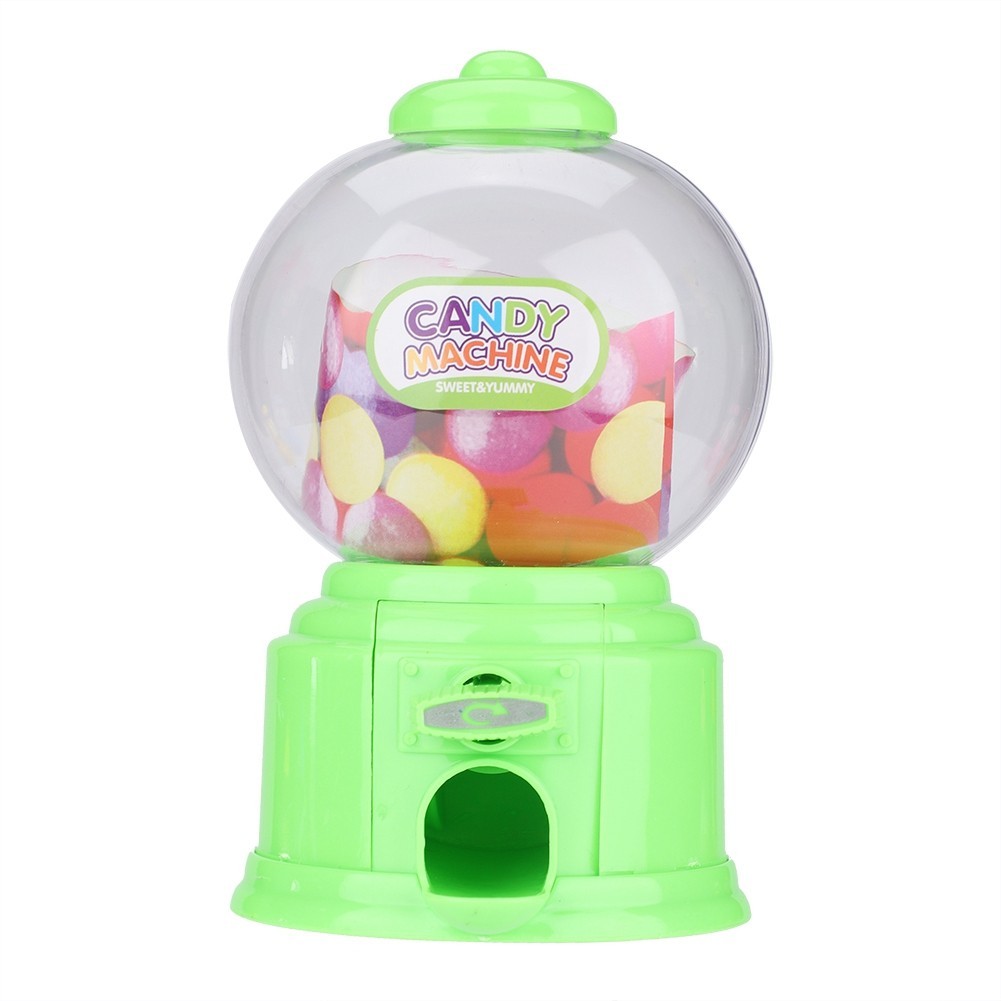 Portable Children Candy Machine Plastic Mini Gumballs Dispenser Kids ...